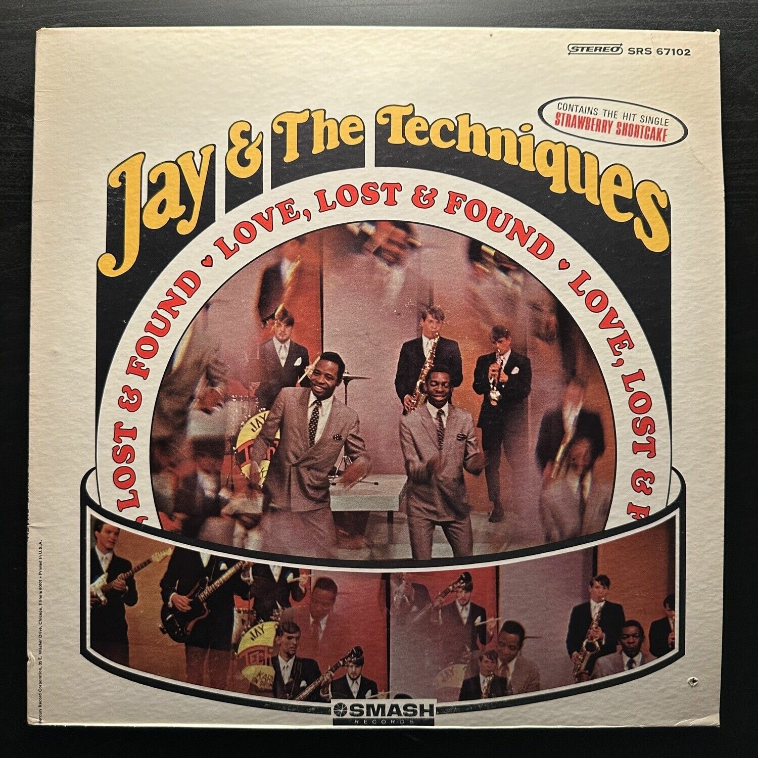 Виниловая пластинка Jay & The Techniques Love, Lost & Found (США 1968г.)