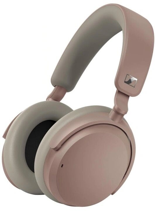 Наушники большие серый/коричневый беспроводные bluetooth