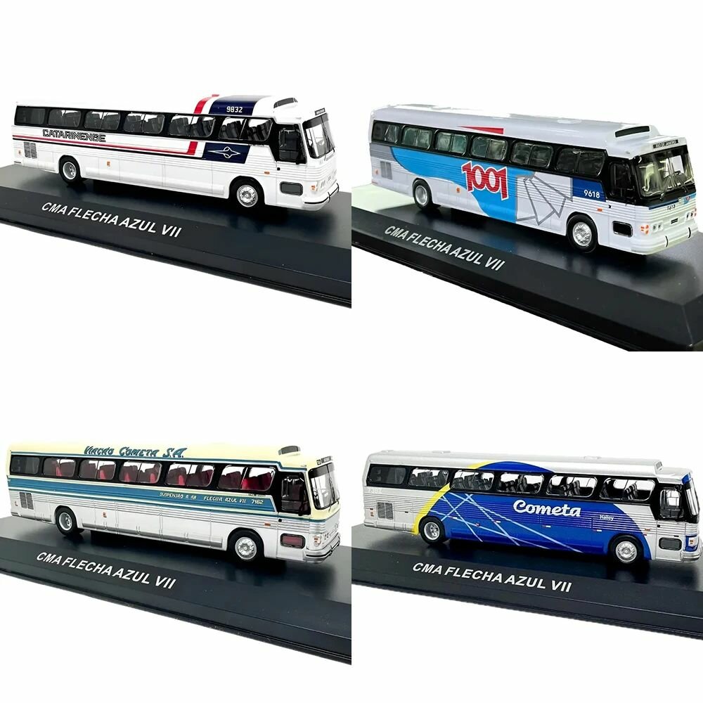 Машинка BR Classics Minibus Brazil Bus Rare Diecast Scale 1:72 CMA Flecha Azul II