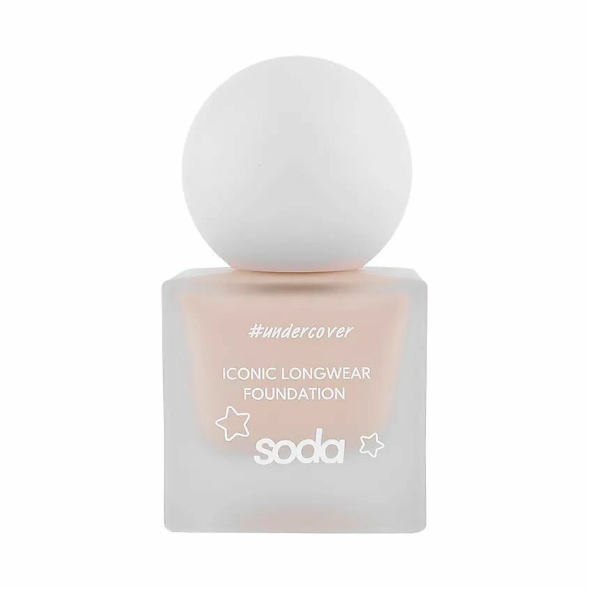 Стойкая тональная основа ICONIC LONGWEAR FOUNDATION #undercover, № 004 Evening Sun, 30 мл.