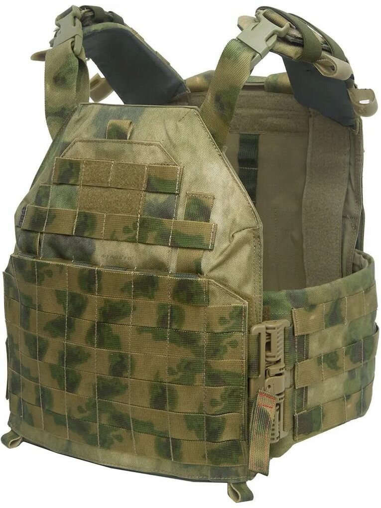 Бронежилет "атом", универсальная комплектация (Gear Craft), зеленый камуфляж