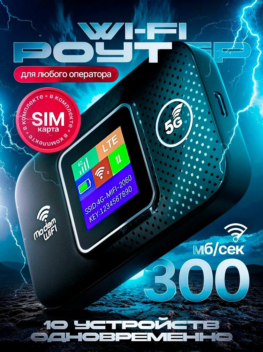 Роутер Mobile Wifi — фото 1