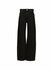 Джинсы Isabel Marant Logo-patch wide-leg jeans, размер 38, черный