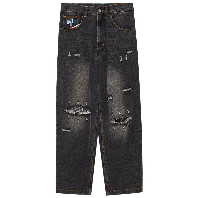 Джинсы трубы Moderate Straight Fit 