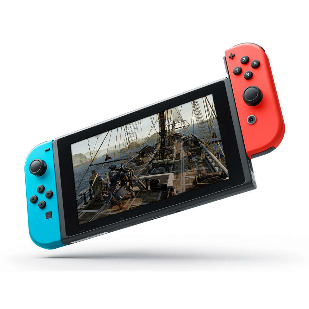 Игровая приставка Nintendo Switch, Full HD, 4/32Gb, Neon Red-Blue