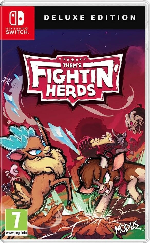 Игра Them's Fighting Herds: Deluxe Edition (Nintendo Switch, Русские субтитры)