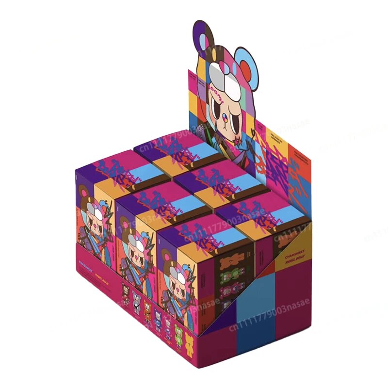 DIGWEEK ChaoSweet Rebel Bear Find A Bag виниловая кукла 6PCS Whole Set