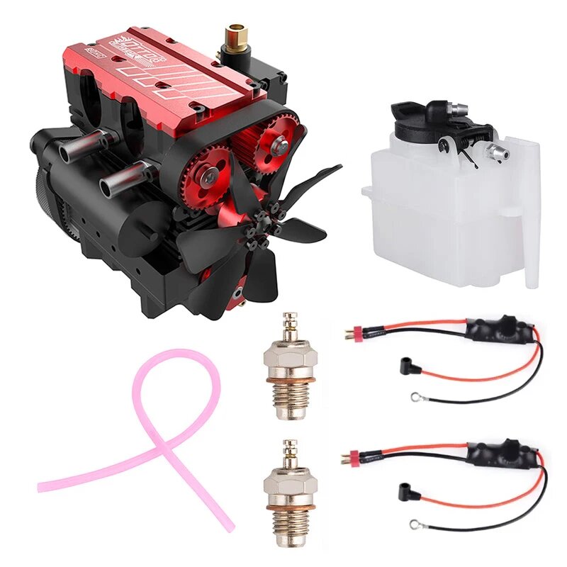 Двигатель TOYAN FS-L200AC Розовый, Starter Kit B-2