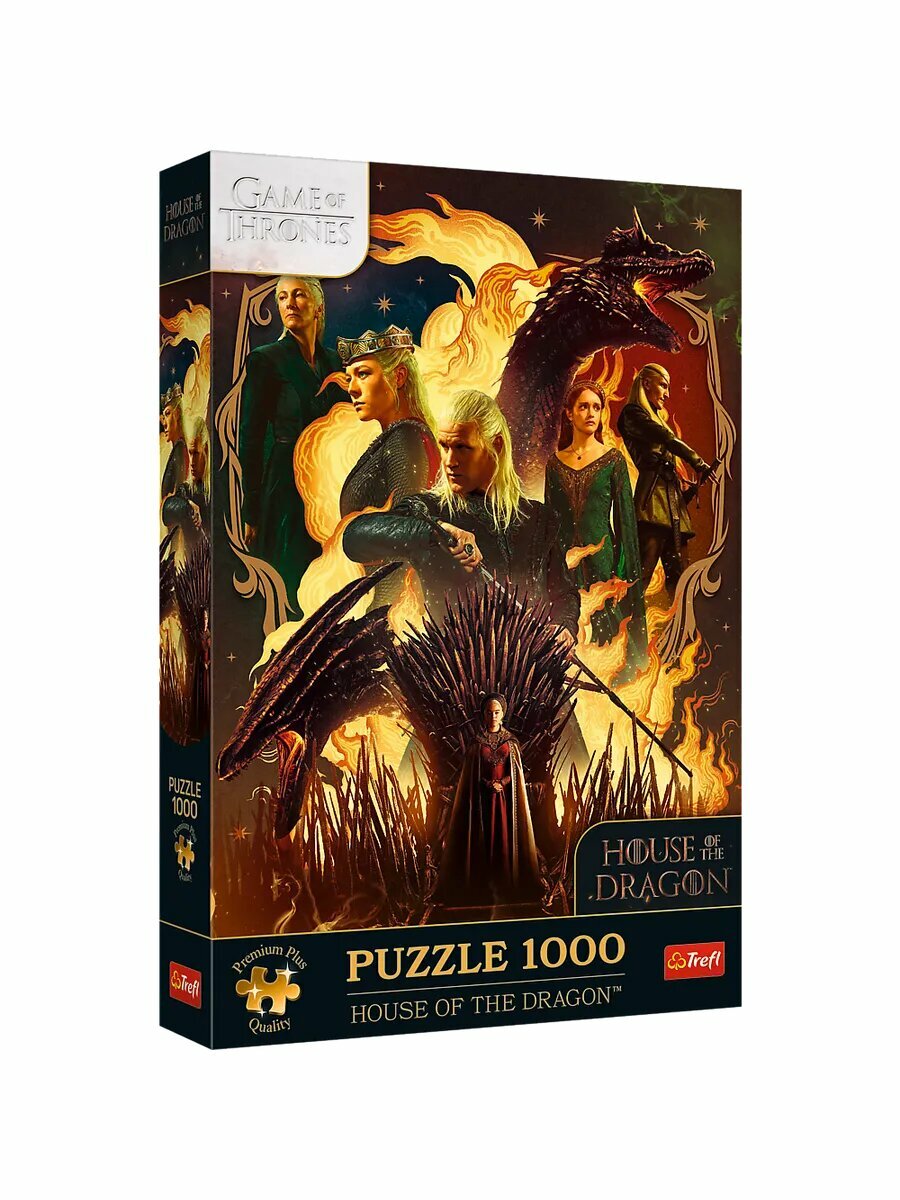 Trefl Дом Дракона, 1000 дет Premium