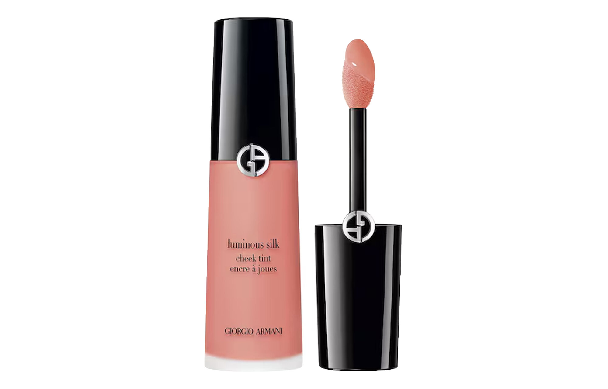 **Жидкие румяна женские GIORGIO ARMANI Luminous Silk Cheek Tint, оттенок #50.5 Rosy Peach, 3.9 мл.**