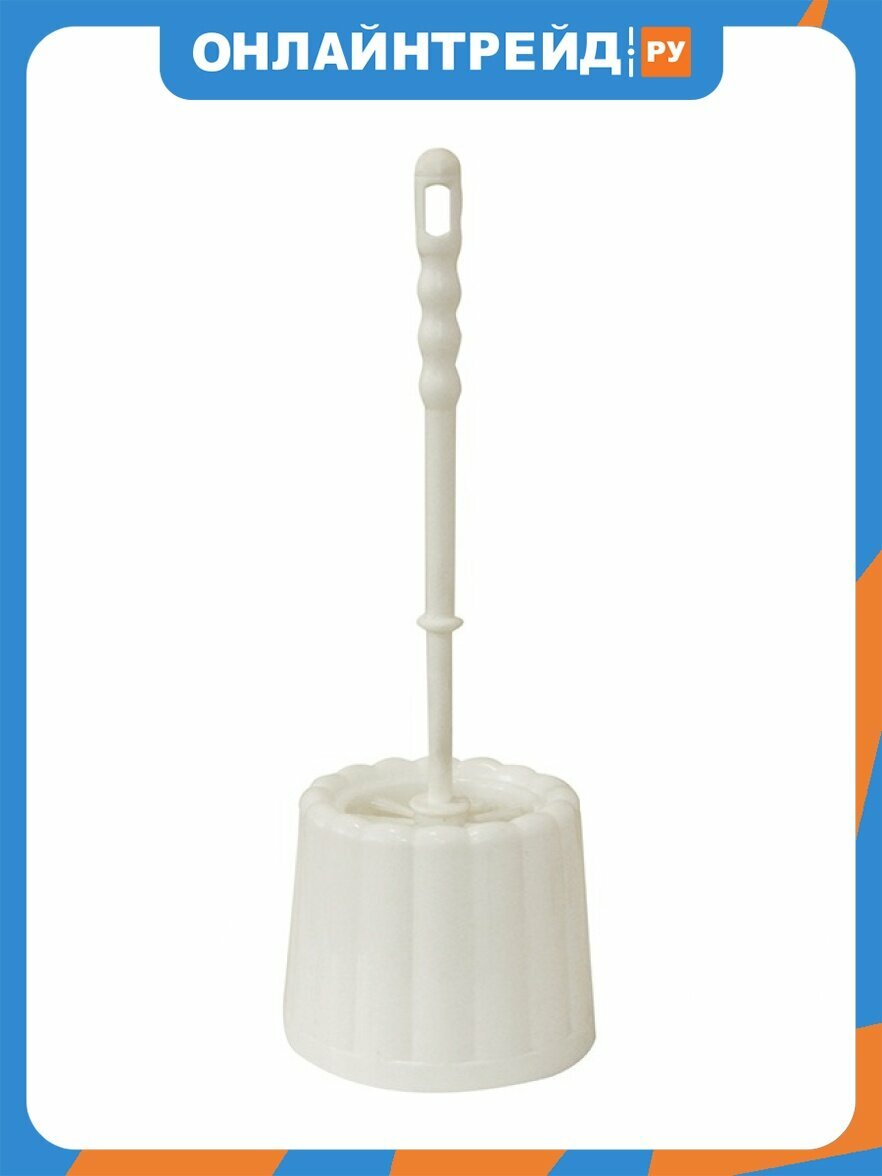Комплект для туалета Idea флауэр М 5014 белый ротанг