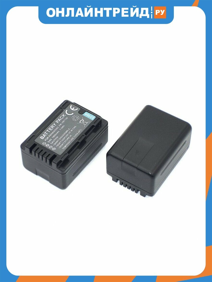 Аккумуляторная батарея Amperin для видеокамеры Panasonic HC-V110 (VW-VBT190) 3.6V 1950mAh