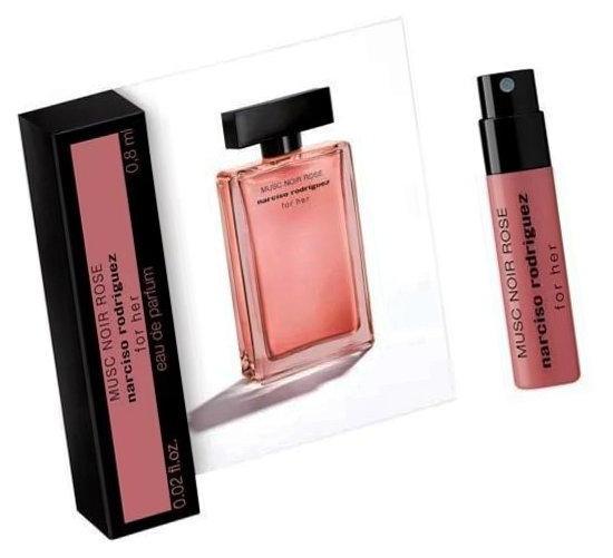 Женский парфюм Муск Нуар Розе Фо Хе 0.8 мл пробник - Narciso Rodriguez Musc Noir Rose