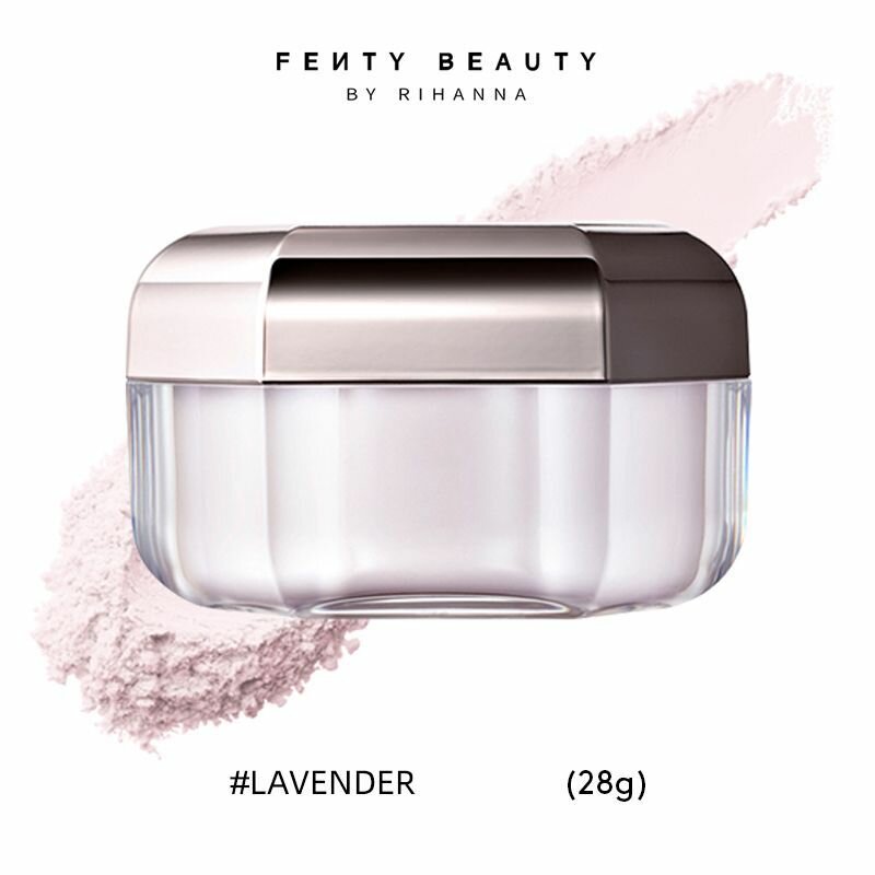 Fenty Beauty Рассыпчатая пудра, фиксирующая пудра, консилер, #LAVENDER, 28 г. лавандовый 28 грамм