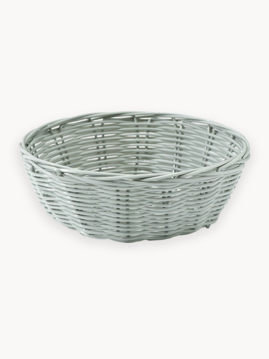 Корзинка плетеная для фруктов и хлеба Доляна «Плуг», 18×18×6 см