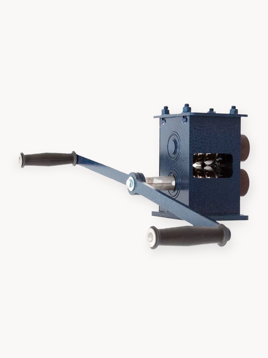 Станок усиления профильной трубы СХК с фигурными роликами Косичка