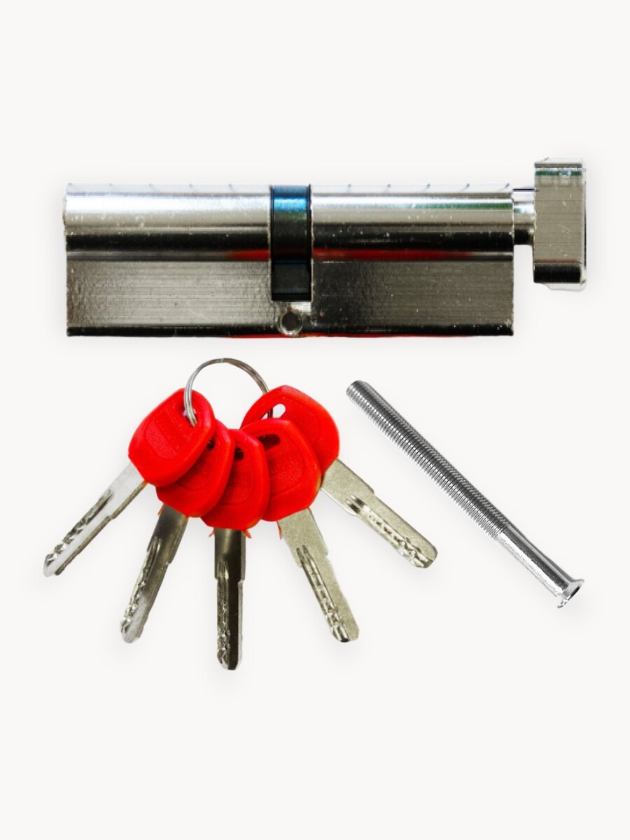 Цилиндровый механизм с вертушкой 80 мм DOORLOCK V K2300Z N Variant 45xK35мм 5 ключей личинка для замка