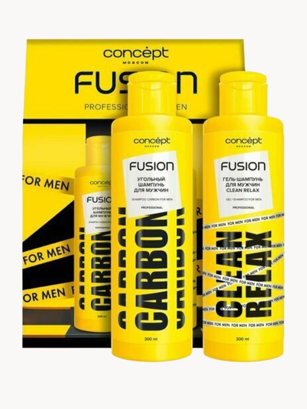 Набор мужской CONCEPT FUSION for Men Set для ухода за волосами и телом