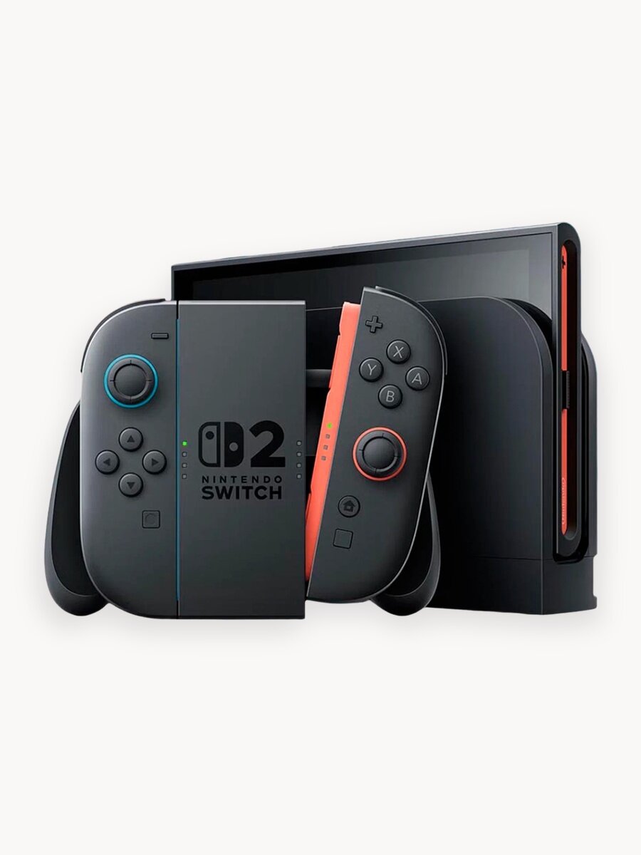 Портативная игровая консоль Nintendo Switch 2 , 256GB , черный/неон