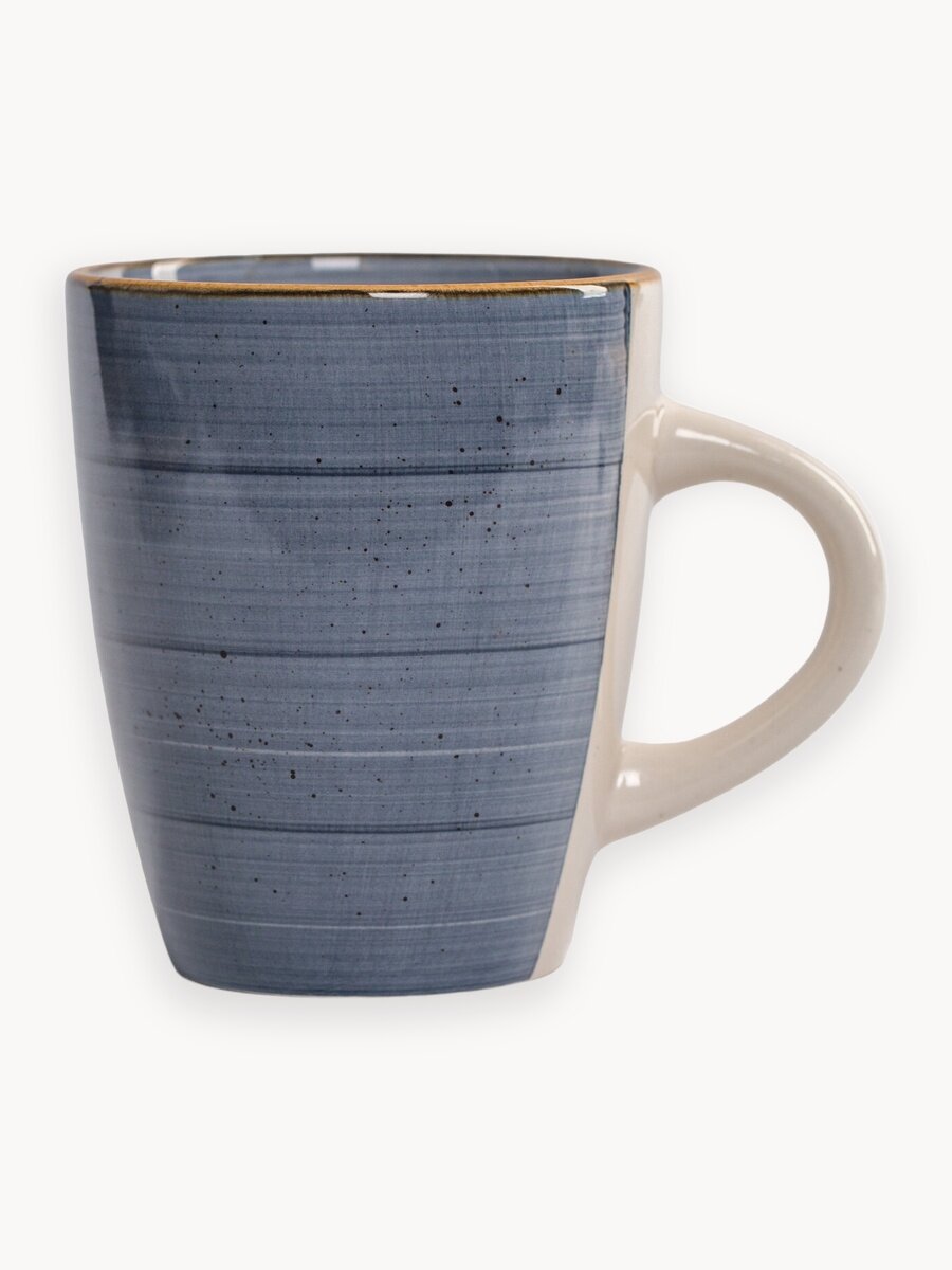 Кружка для горячих напитков Domenik TWIST грозовое небо 360мл, керамическая