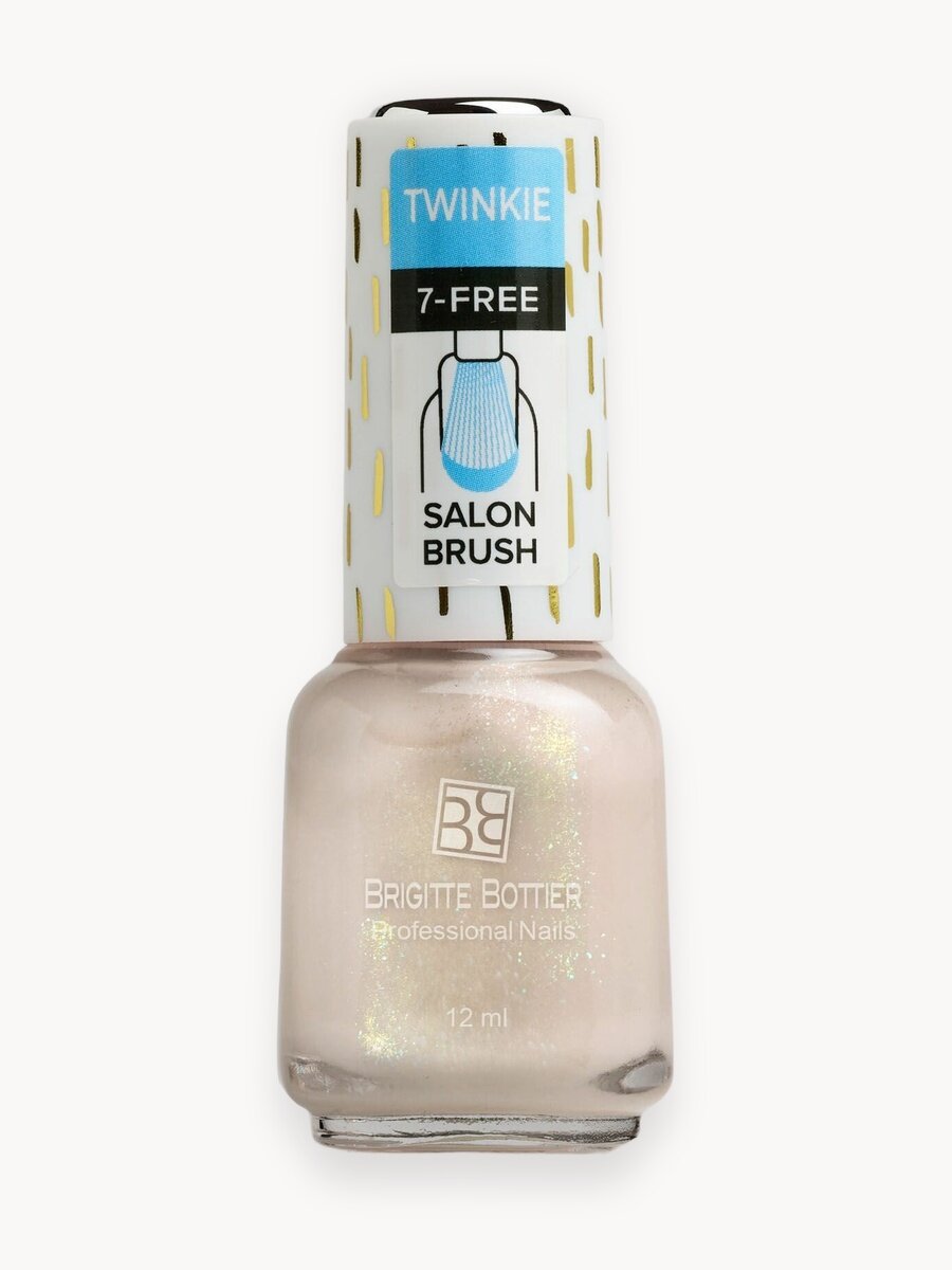 Brigitte Bottier Лак для ногтей TWINKIE тон 05 светло-розовый перламутр 12мл