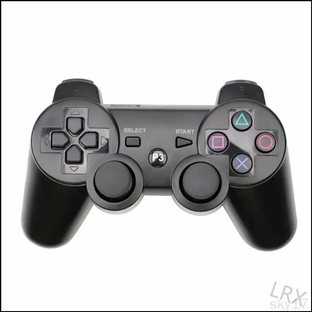 Беспроводной геймпад для PS3, Черный