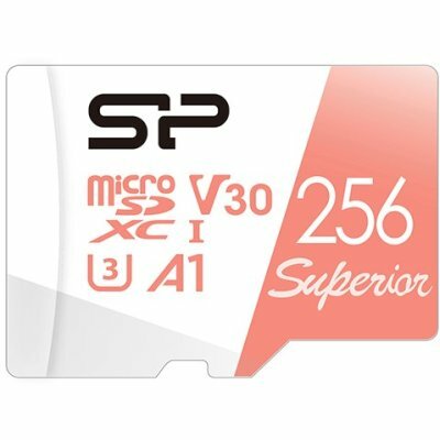 Карта памяти MicroSDXC 256Gb Silicon Power SP256GbSTXDV3V20 Superior V30 A1 w/o adapter