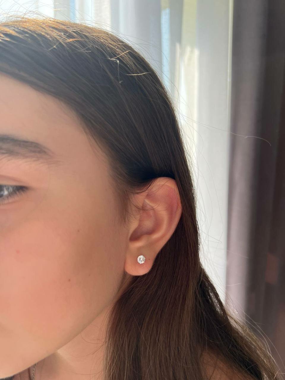 Серьги пусеты