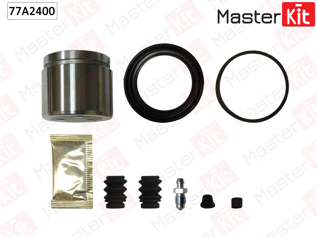 Ремкомплект суппорта переднего MASTER KIT 77A2400 60 мм с поршнем Hyundai Nf V 05->, Tucson 04-10, Kia Opirus 06->, Sportage 04->