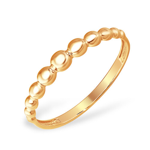 Кольцо, красное золото, 585 проба