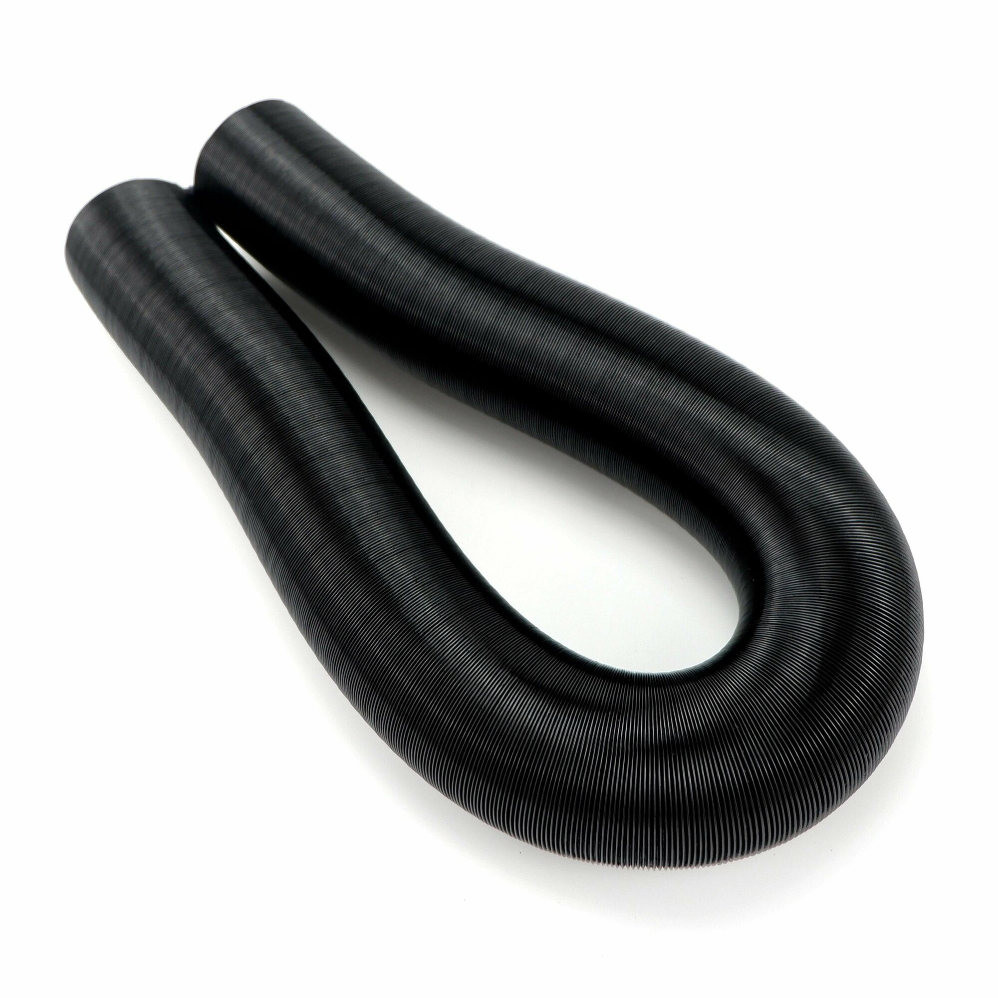 Воздуховод гибкий, труба гофрированная 75мм 1 метр для воздушного отопителя и сухого фена