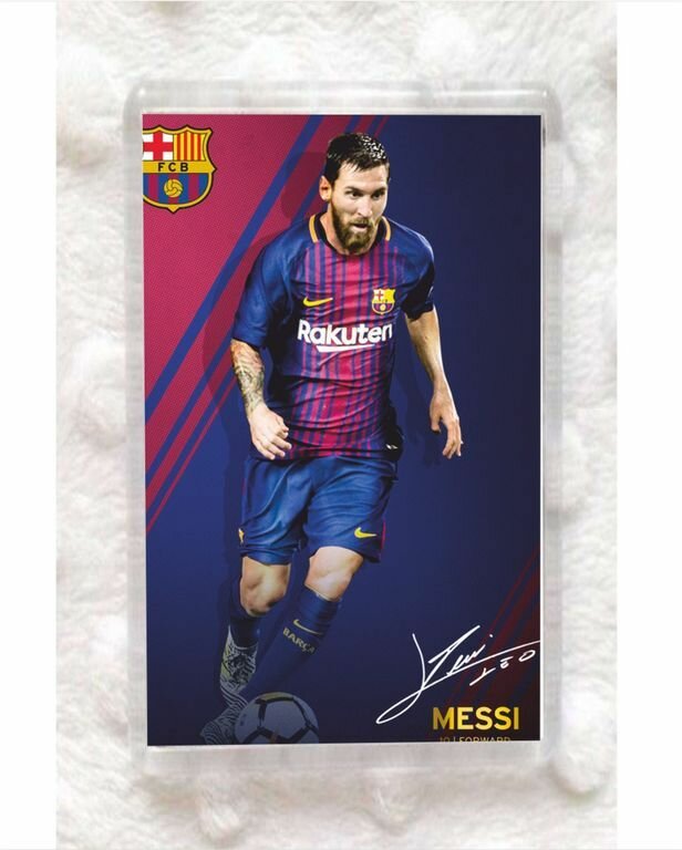 Магнит акриловый Магниты Messi, Месси №18