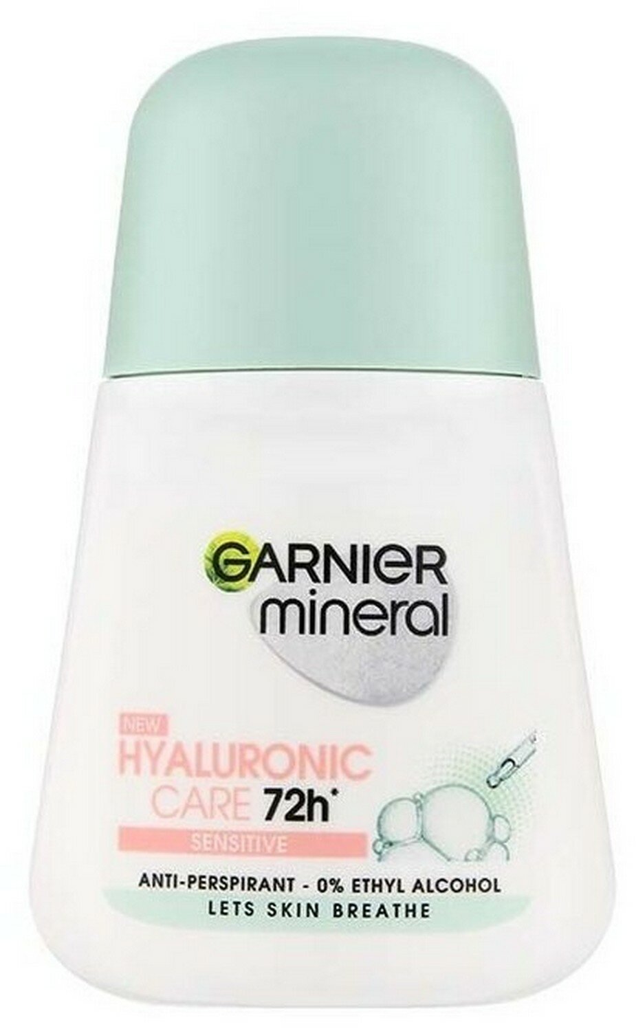 GARNIER Дезодорант-антиперспирант ролик женский Mineral Гиалуроновый уход, 50 мл - 1 шт