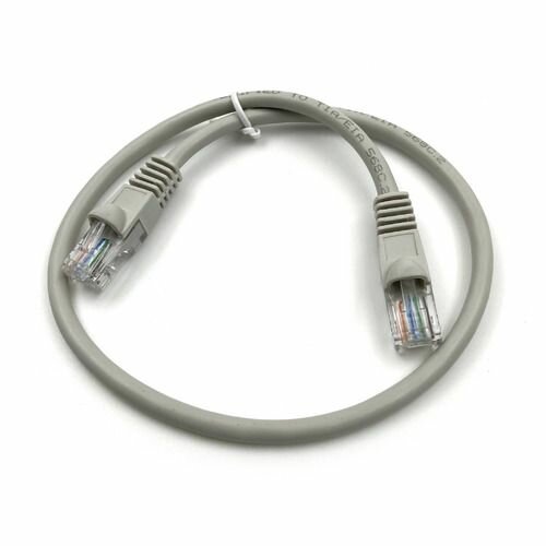 Патч-корд Buro UTP-5E-0,5M-G-LSZH UTP, кат.5E, 0.5м, серый