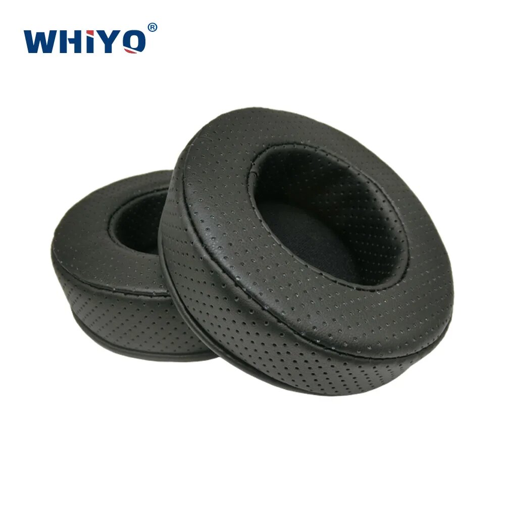 Амбушюры WHIYO для JVC HA-S400B HA-S400 HA-NC80 HA-NC120 кожаные и бархатные Black - 5