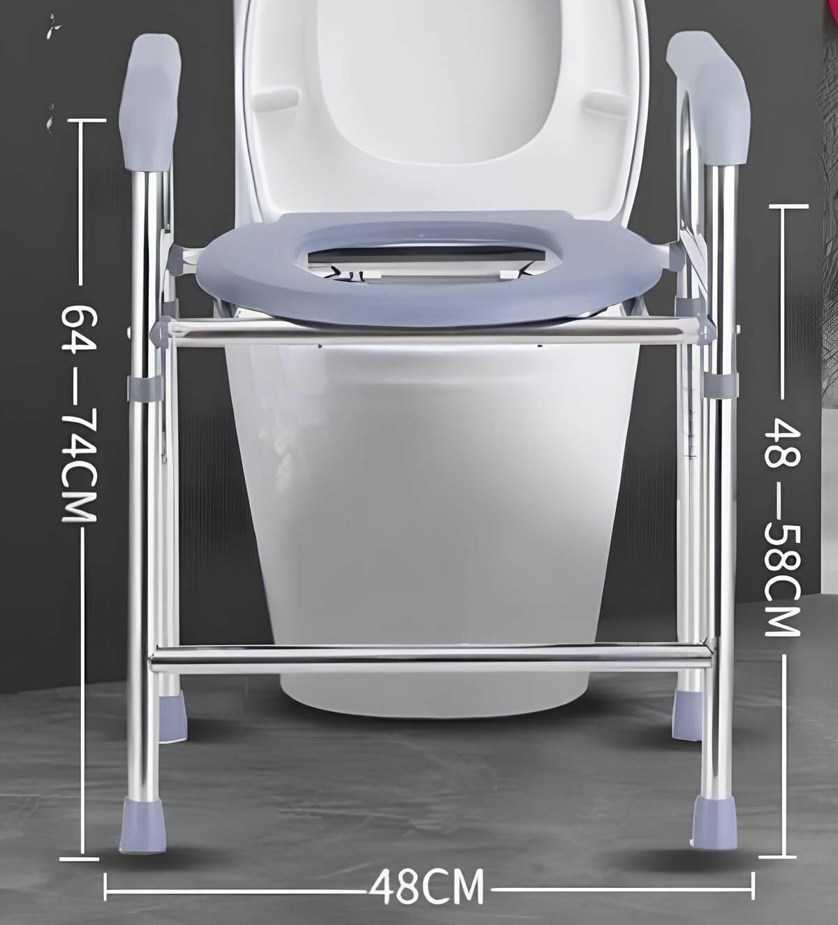 Поручень для унитаза с сиденьем, насадка на туалет для пожилых и инвалидов, опора для вставания