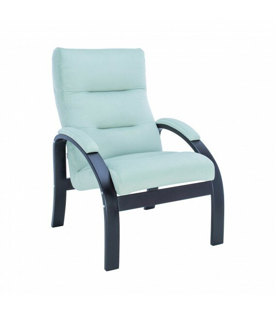 Кресло Leset Лион, венге, ткань велюр, v14 бирюзовый