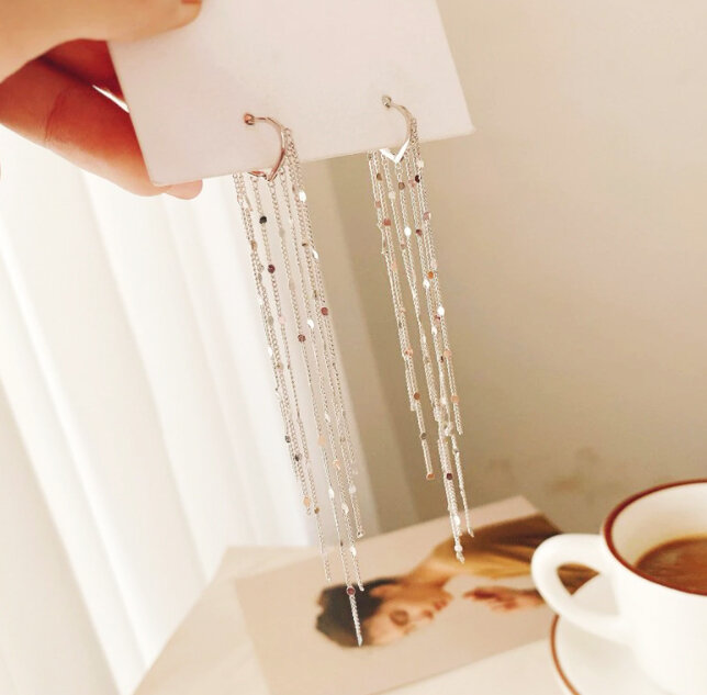 Серьги одиночные