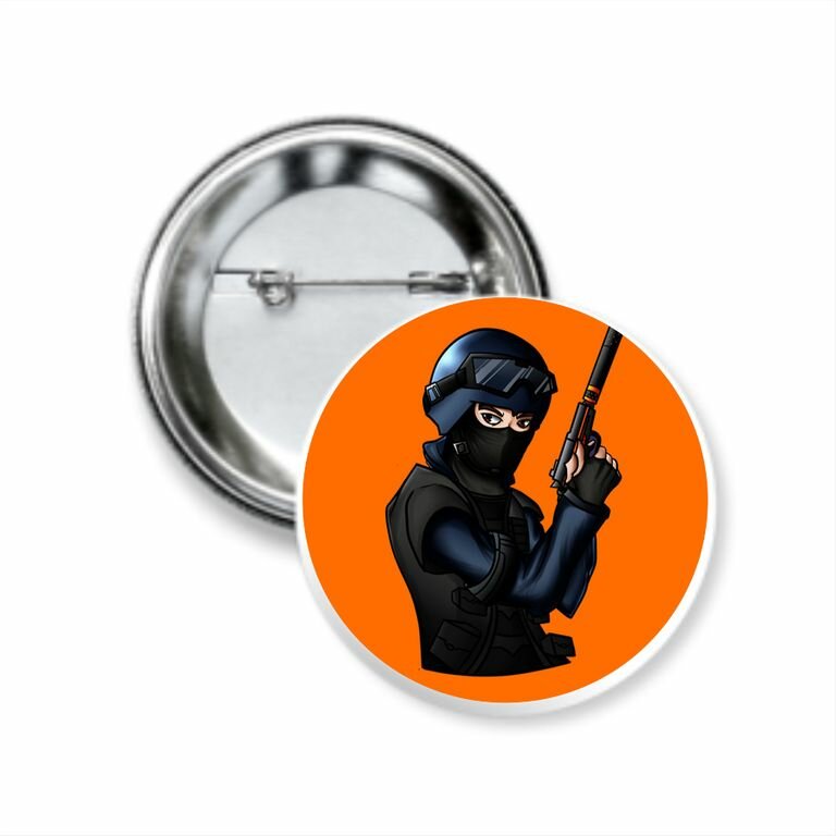 Значок "Counter-Strike, CS GO, Контр Страйк" №4