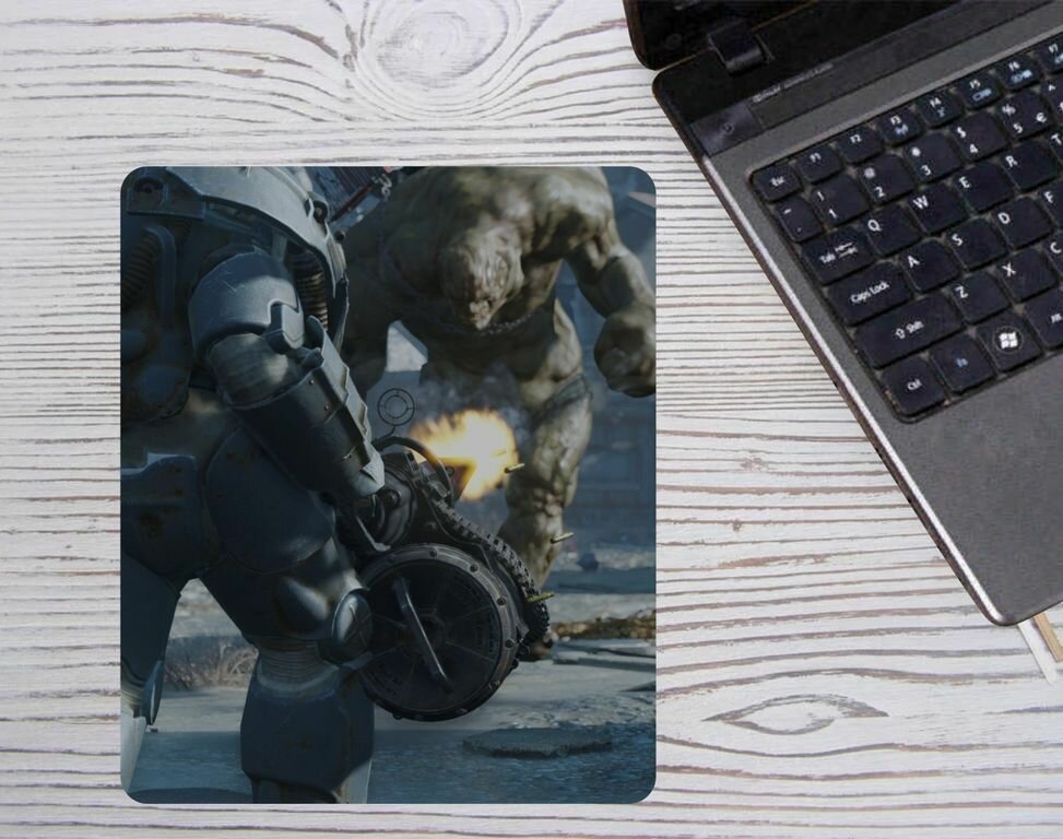 Коврик для мышки игровой 36 на 29 см GOODbrelok Fallout, Фоллаут №7