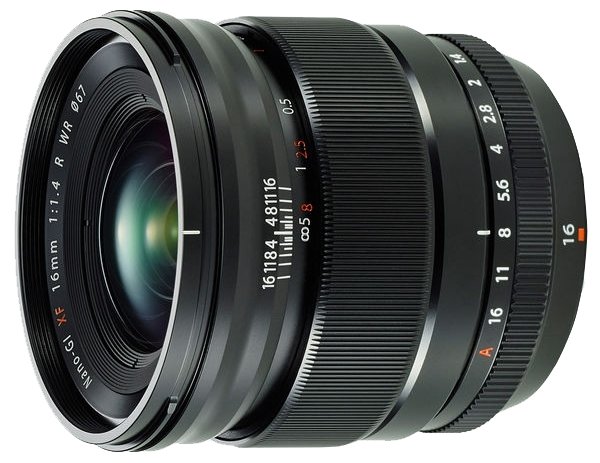 Объектив Fujifilm XF16mm f/1.4 R WR