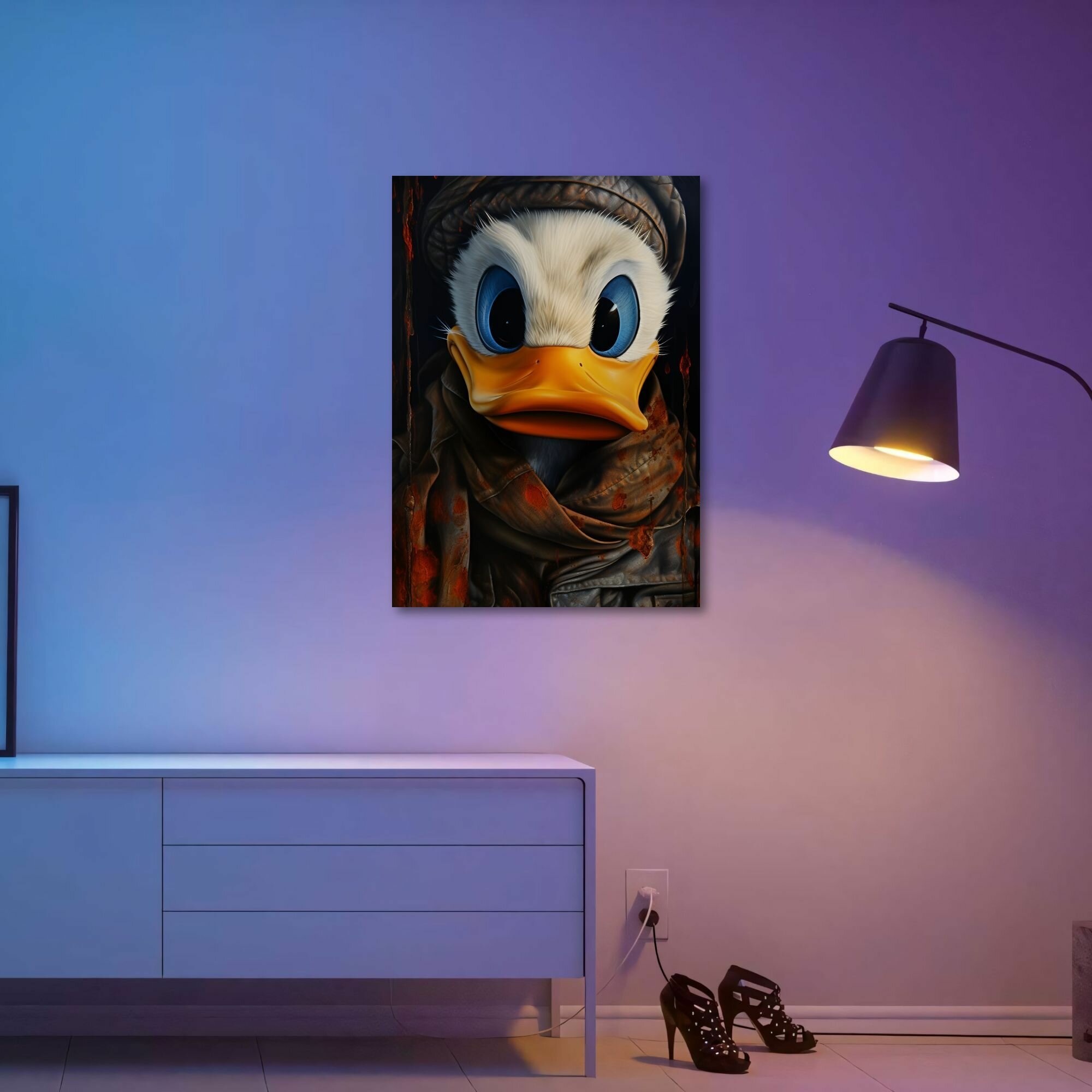 Картина на стену "Donald Duck" 50х70см 1шт.