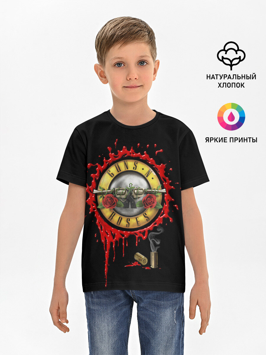 Футболка хлопковая детская GUNS N ROSES