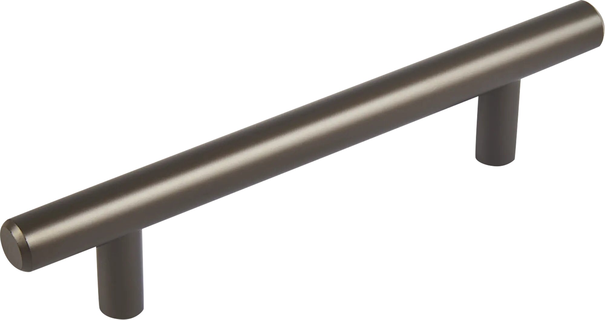 Ручка-рейлинг мебельная 112 96 мм цвет графит