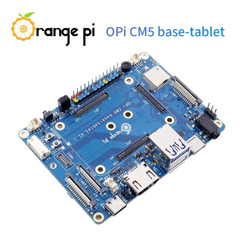 Базовая плата планшета Orange Pi CM5 Встроенный одноплатный компьютер WiFi + BT BLE
