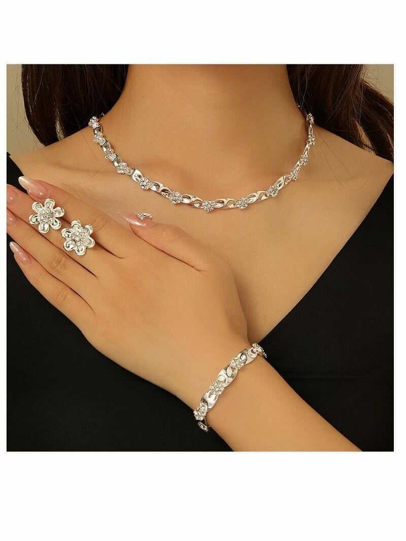 Комплект бижутерии, жемчуг имитация