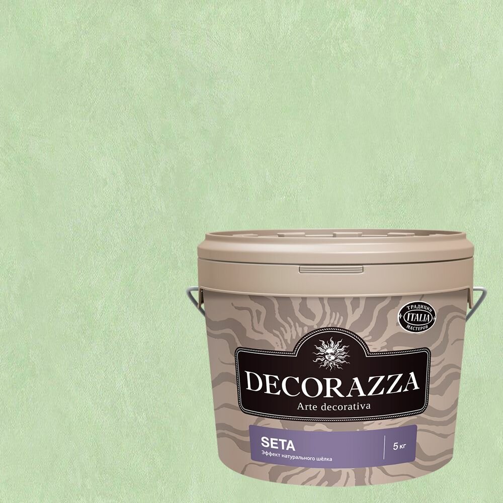 Декоративная штукатурка с эффектом натурального шелка Decorazza Seta (5кг) ST 11-204