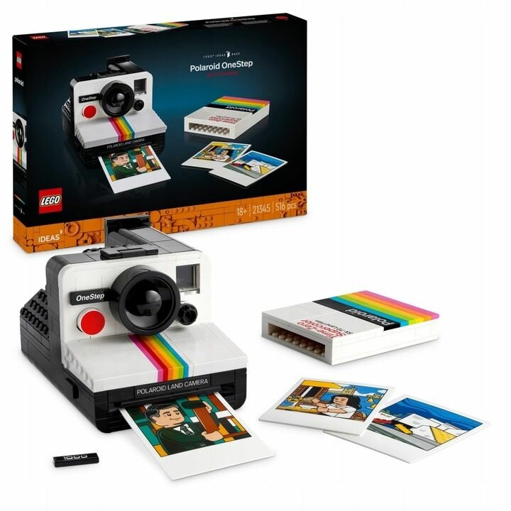 Конструктор LEGO Ideas - Камера Polaroid OneStep SX-70 - Лего Идеи 21345