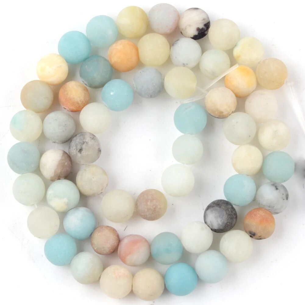 Бусины из авантюрина, 8 мм, Colorful Amazonite
