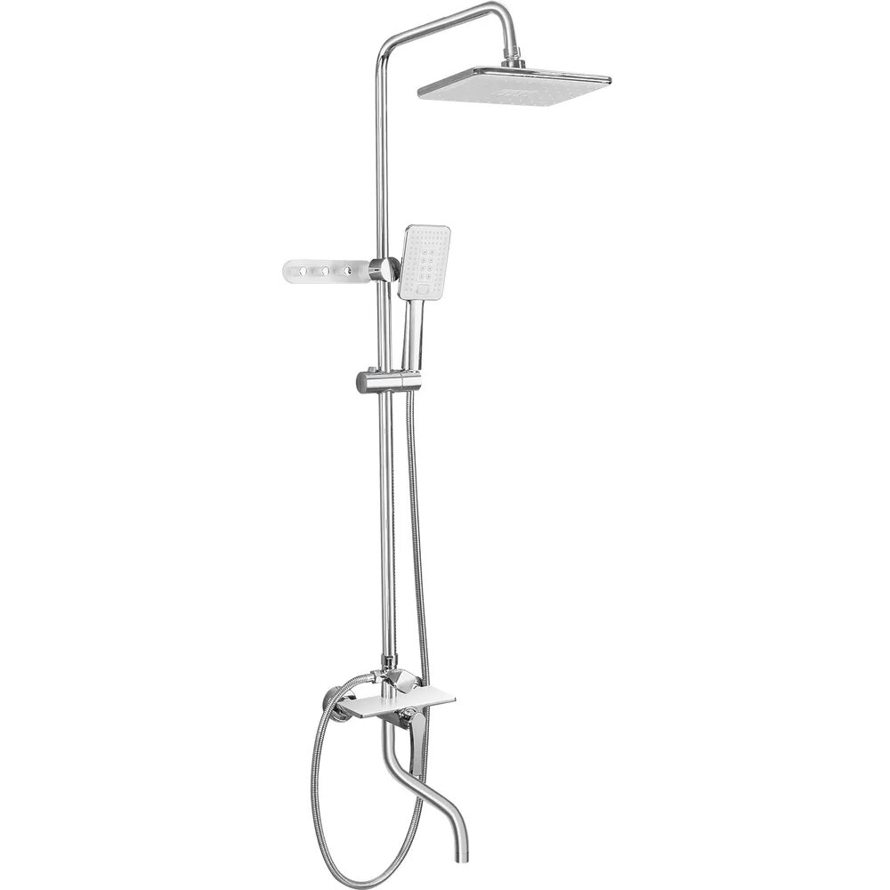 Душевая система Frap F2UR40SS02WD, хром